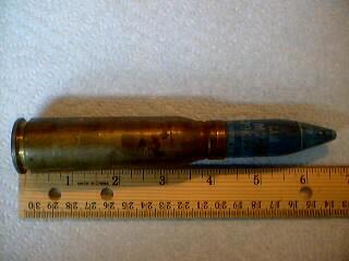 20mm Us Army Dummy M103 Round--#12 For Sale at GunAuction.com - 8704610