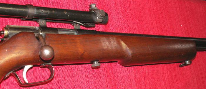 Western Field Model 47a 22 S - L - Lr Tube Feed Rifle With Scope For ...