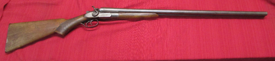 Gold Hibbard Side X Side Double Barrek Parts Gun/Wall Hanger 12 Ga For ...