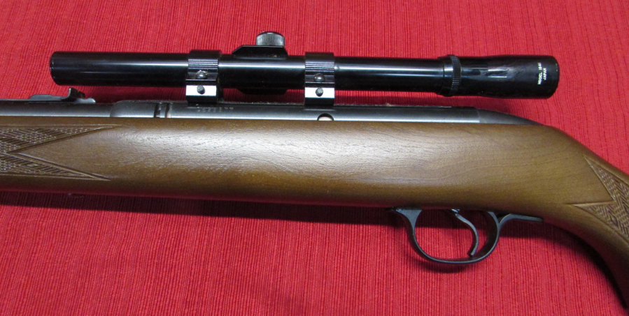 Savage/Springfield Model M-187 W/Scope .22 Lr For Sale at GunAuction ...