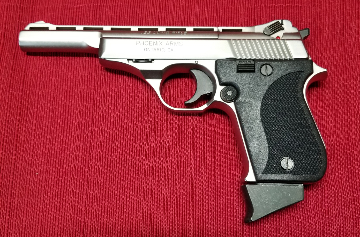 Phoenix Arms Hp22 Stainless W/Original Box And Extra Barrel .22 Lr For ...