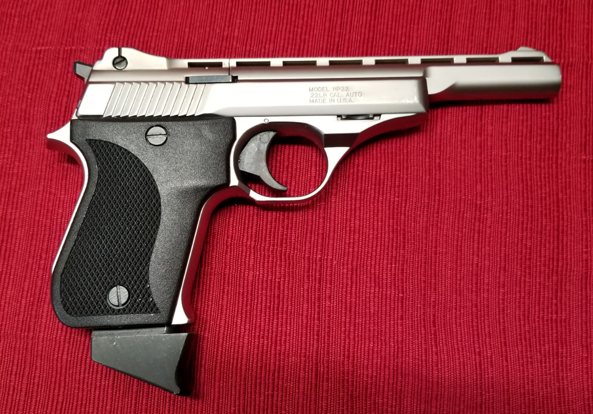 Phoenix Arms Hp22 Stainless W/Original Box And Extra Barrel .22 Lr For ...