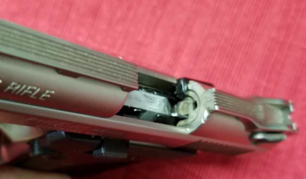 Phoenix Arms Hp22 Stainless W/Original Box And Extra Barrel .22 Lr For ...