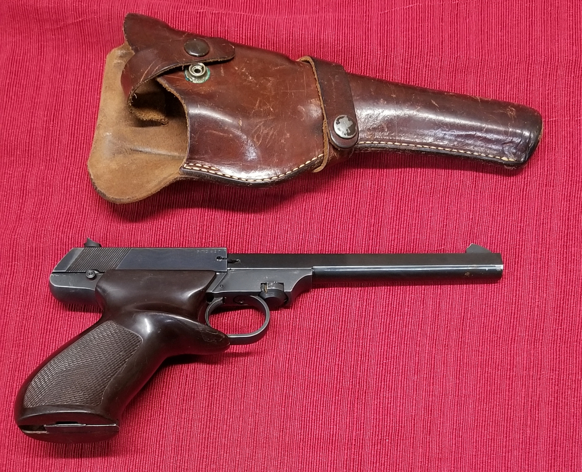 J.C. Higgins Model 80 W/Extra Mag And Leather Holster .22 Lr For Sale ...