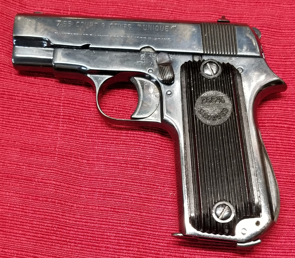 Unique Kriegsmodell Semi Auto Pistol 7.65mm For Sale at GunAuction.com ...