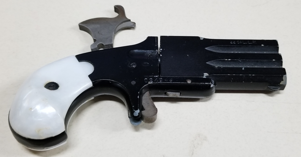 Parts Guns Auction 2-Guns H&R Top Break And Sport Arms Derringer .22 Lr ...