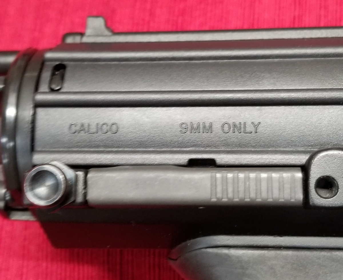 Calico Model M950 W/50 & 100 Round Magazines 9mm Luger For Sale at ...