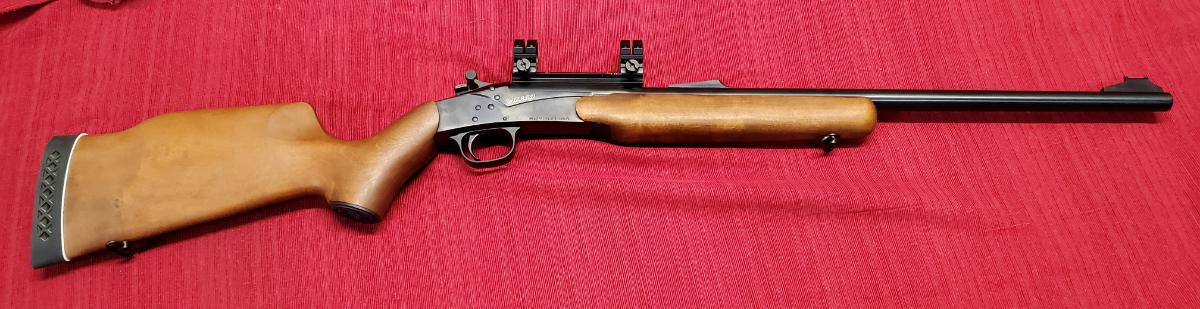 Rossi-Braztech Wizard Single Shot Rifle W/Scope Base And Rings .243 Win ...