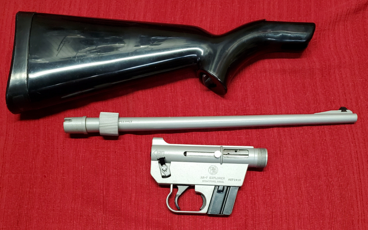 Charter Arms Ar-7 Explorer Backpacking/Survival Semi-Auto Rifle .22 Lr ...