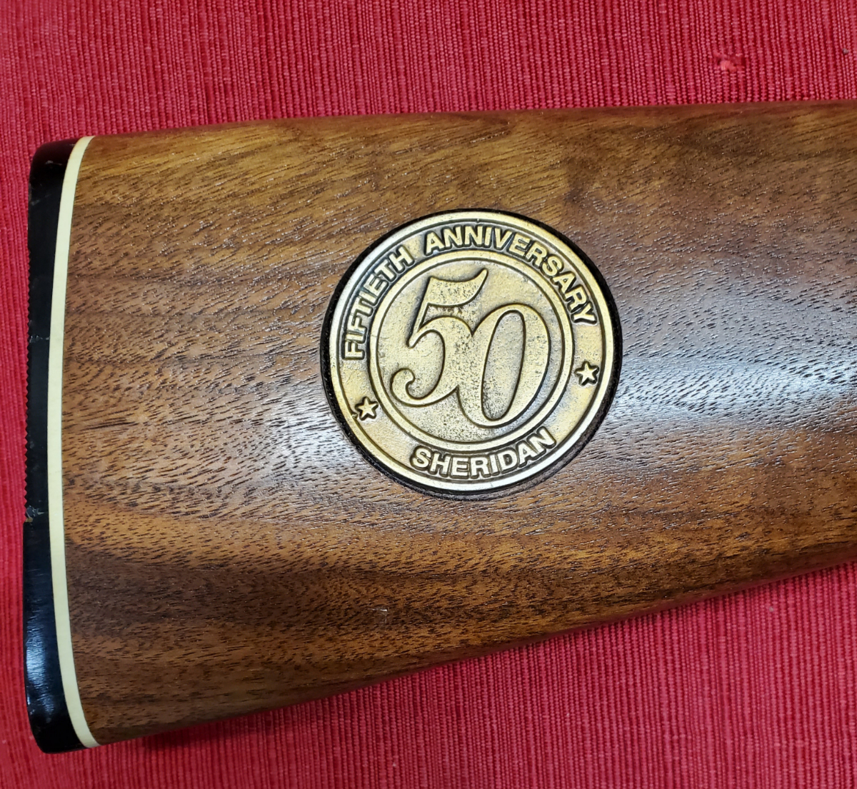 Sheridan 50th Anniversary Gold Plated C9a Series Pump Pellet Gun For ...