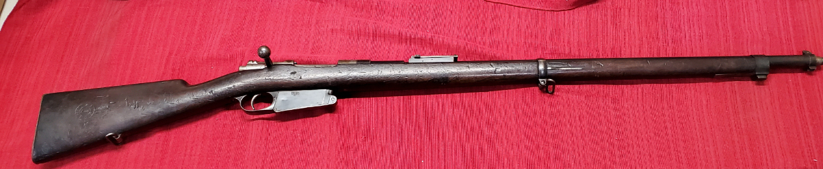 Fn Model 1889 W/Factory Replaced Barrel In 8mm Mauser 8mm Mauser For ...