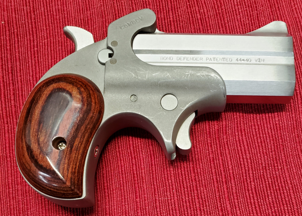 Bond Arms Cowboy Defender Derringer .44-40 Win. For Sale at GunAuction ...