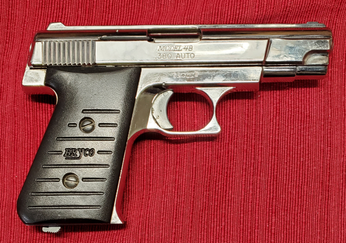 Jennings Model J-48 Nickel Plated .380 Acp For Sale at GunAuction.com ...