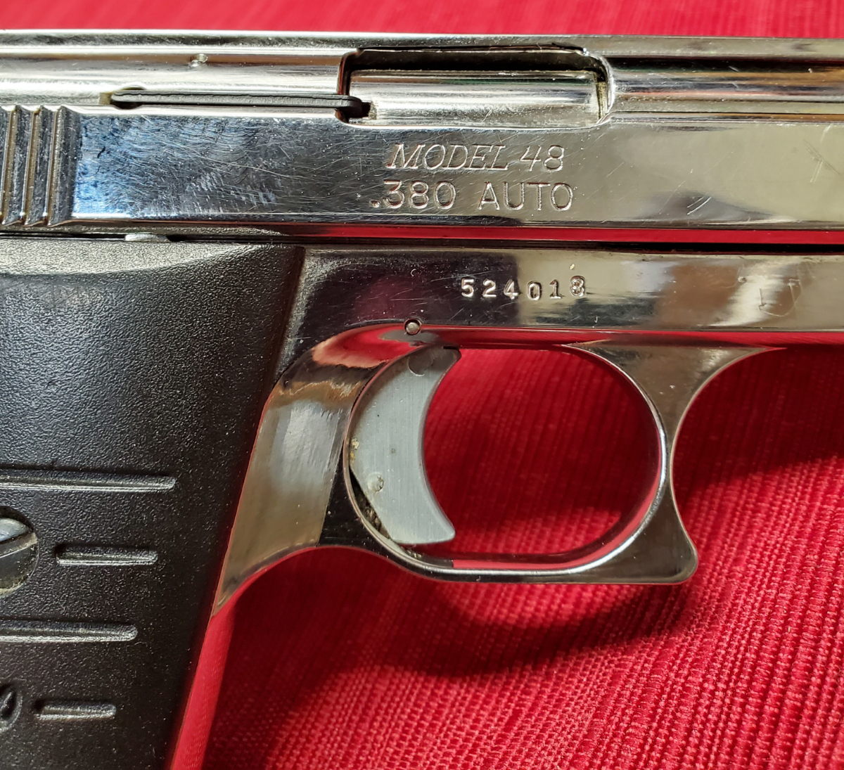 Jennings Model J-48 Nickel Plated .380 Acp For Sale at GunAuction.com ...