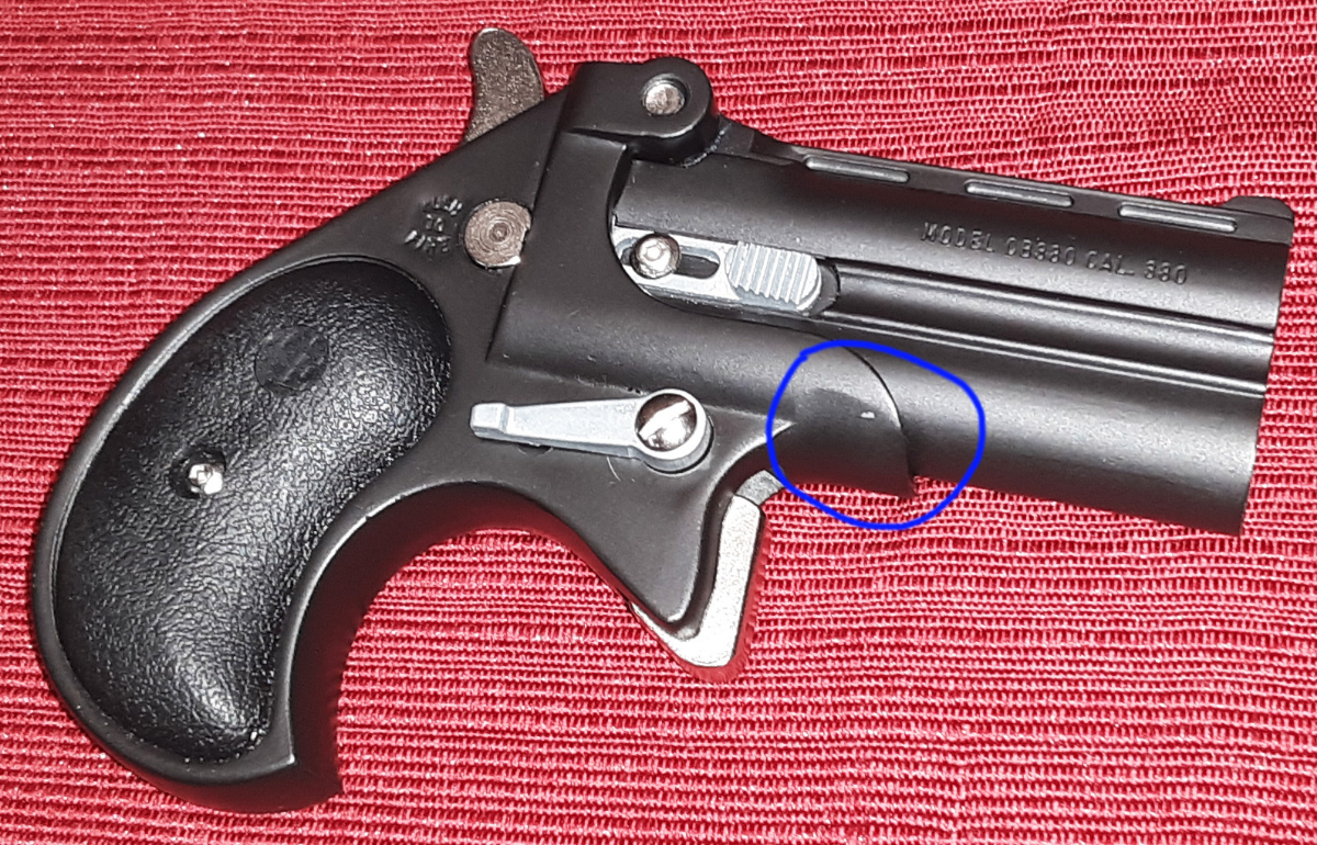 Cobra Two (2) Cb380 Big Bore Two-Shot Derringers - Test-Fired & Working ...