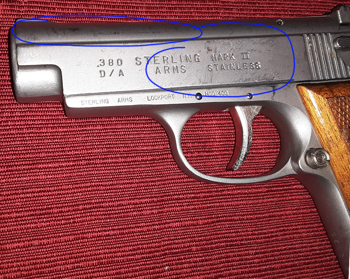 Sterling Arms Model 400 Mark Ii Satin Stainless 8-Shot Pistol - Test ...