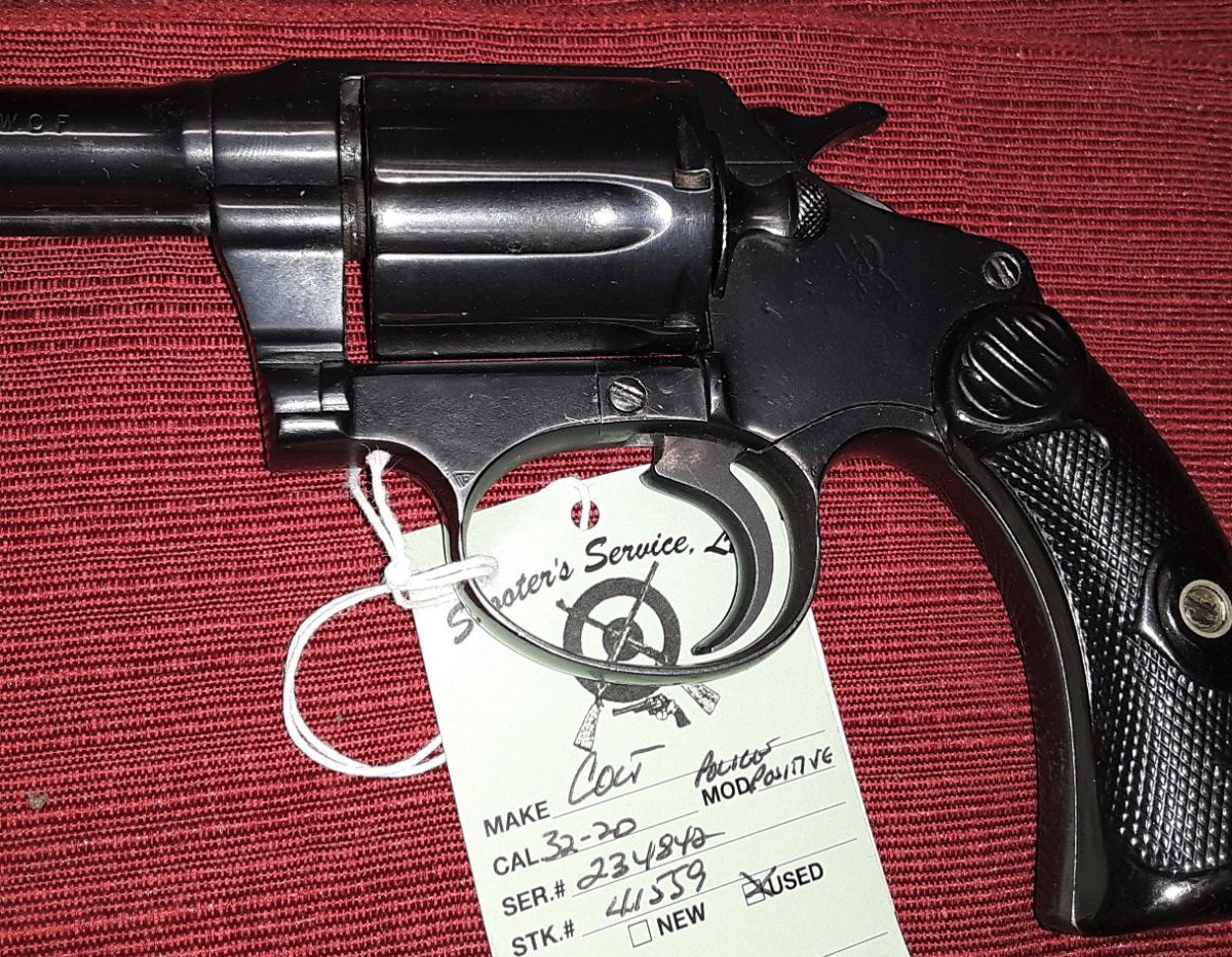 Colt Police Positive 6 Shot Revolver - Parts Gun .32-20 Win. For Sale ...
