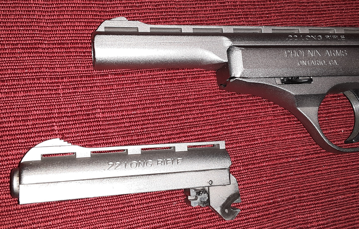 Phoenix Arms HP22A Semi-Auto - Gunsmith Special .22 LR 17210744 ...