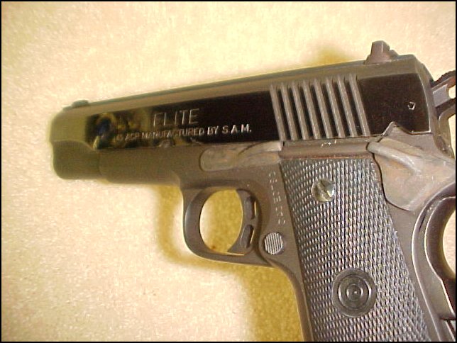 Sam, Inc. 1911 A1 Sam Elite 45acp. Colt Copy. Gun Is 95 For Sale at ...