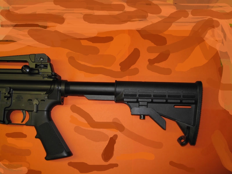 New 6 position M4 Collapsible Stock For an AR15