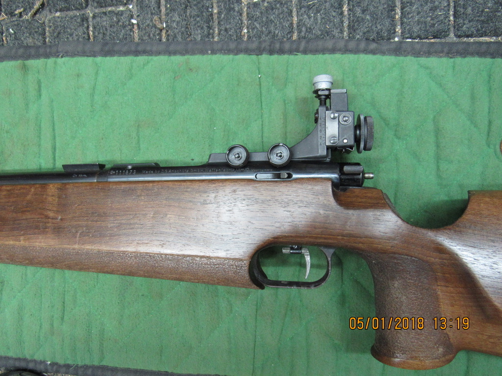 Anschutz Match 54 Small Bore Target Rifle W/Sigh .54 Caliber Ball For ...