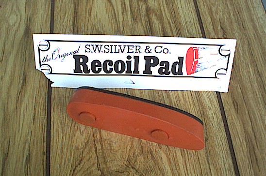 L.C. Smith Parker Winchester Silver's Recoil Pad New in Factory Fresh ...