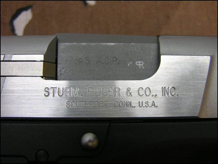 Sturm, Ruger & Co. Ruger P345 .45 Acp Cal Semi Auto Pistol - Pa For ...