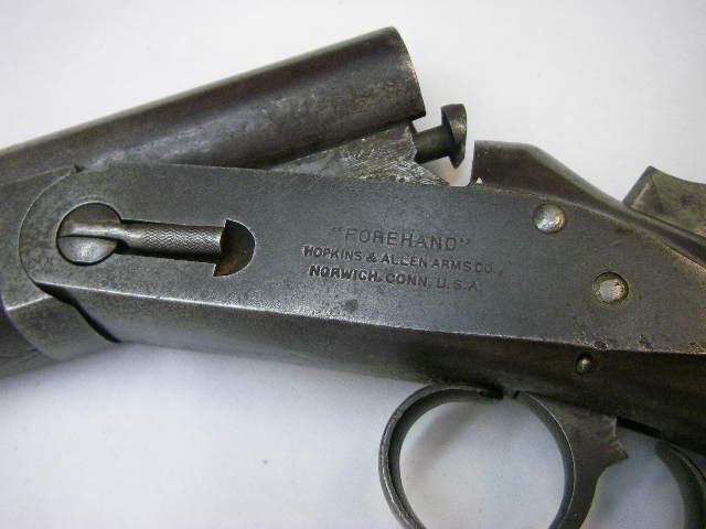 Hopkins & Allen "Forehand" Model, 12 Ga, Single Shot, Shotgun For Sale ...