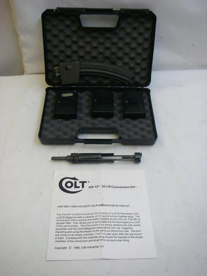 Colt Ar-15 / M16 22lr Conversion Kit & 4 Magazines For Sale at ...