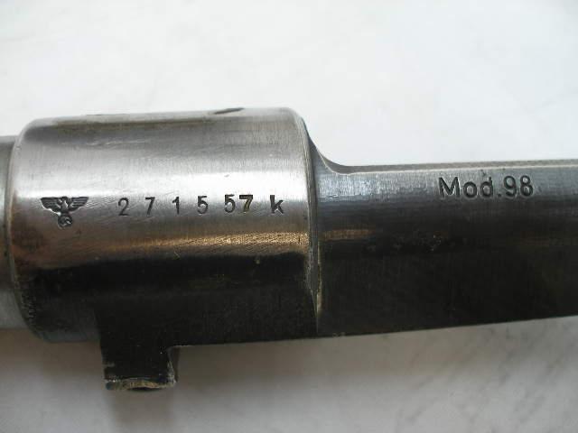 Mauser As Is 98, 308 Cal. Stainless Heavy Barrel For Sale at GunAuction ...