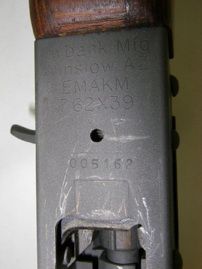 Ewbank Mfg. - Winslow, Az Emakm, 7.62x39mm Cal, Ak-47 Style, Semi-Auto ...