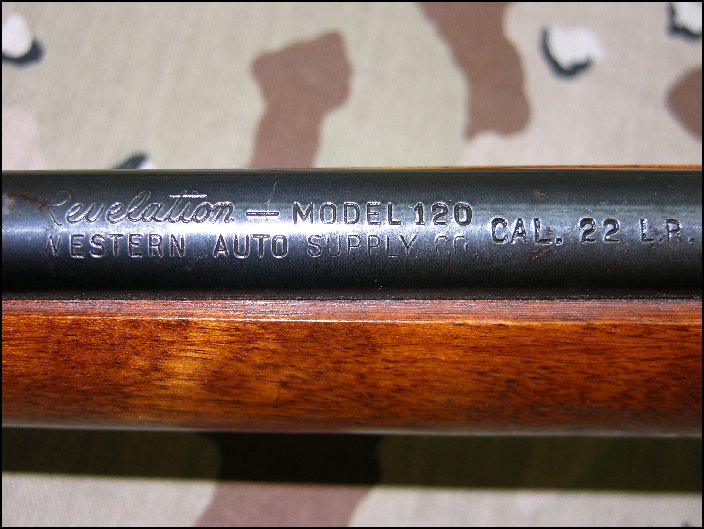 Revelation Model 120 .22 Rifle Western Auto For Sale at GunAuction.com ...