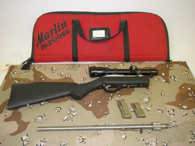 Marlin Model 70pss, "Papoose" .22lr Cal., Semi-Automatic For Sale at ...