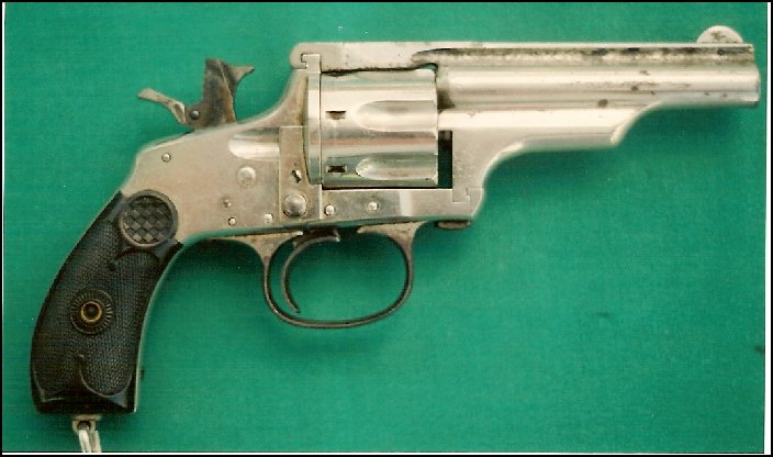 Merwin Hulbert & Co. Pocket-Folding Hammer-Lanyard Ring-.32l Cal-7 Shot ...