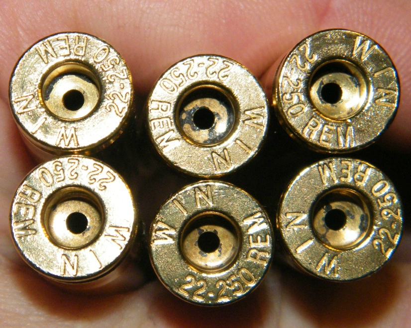 22-250 Remington Brass - Winchester Hs Clean - 100 For Sale at ...