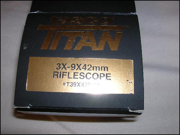 Tasco Titan 3x9x42 Rifle Scope Nib For Sale at GunAuction.com - 7729971