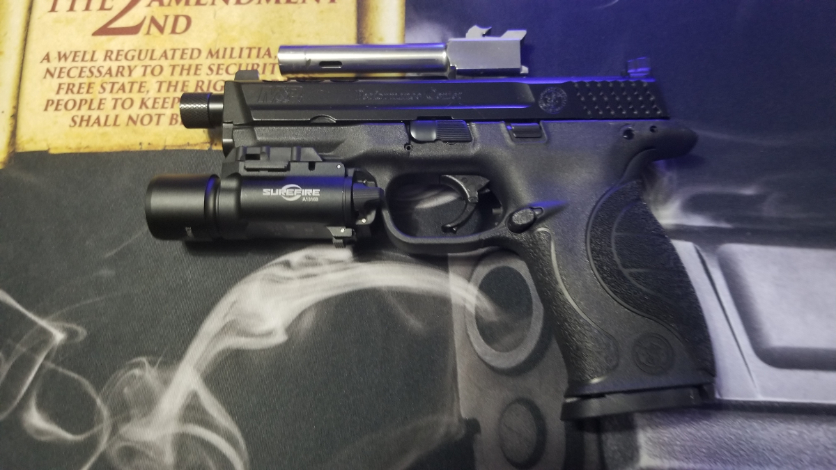 Smith & Wesson M&P 9 Pc Ported With Threaded Barrel And Stainless ...