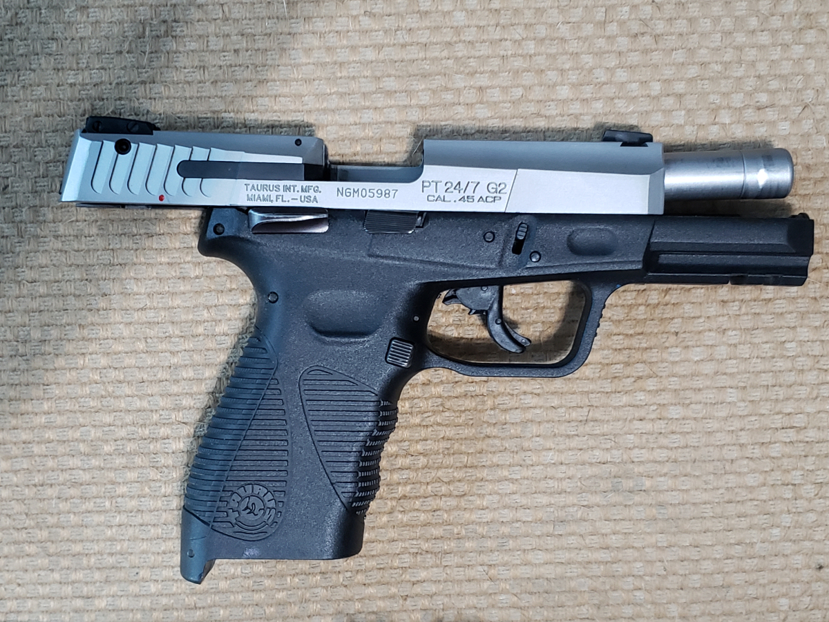 Taurus PT 24/7 G2, 45 ACP Boxed .45 ACP 16035351 - GunAuction.com