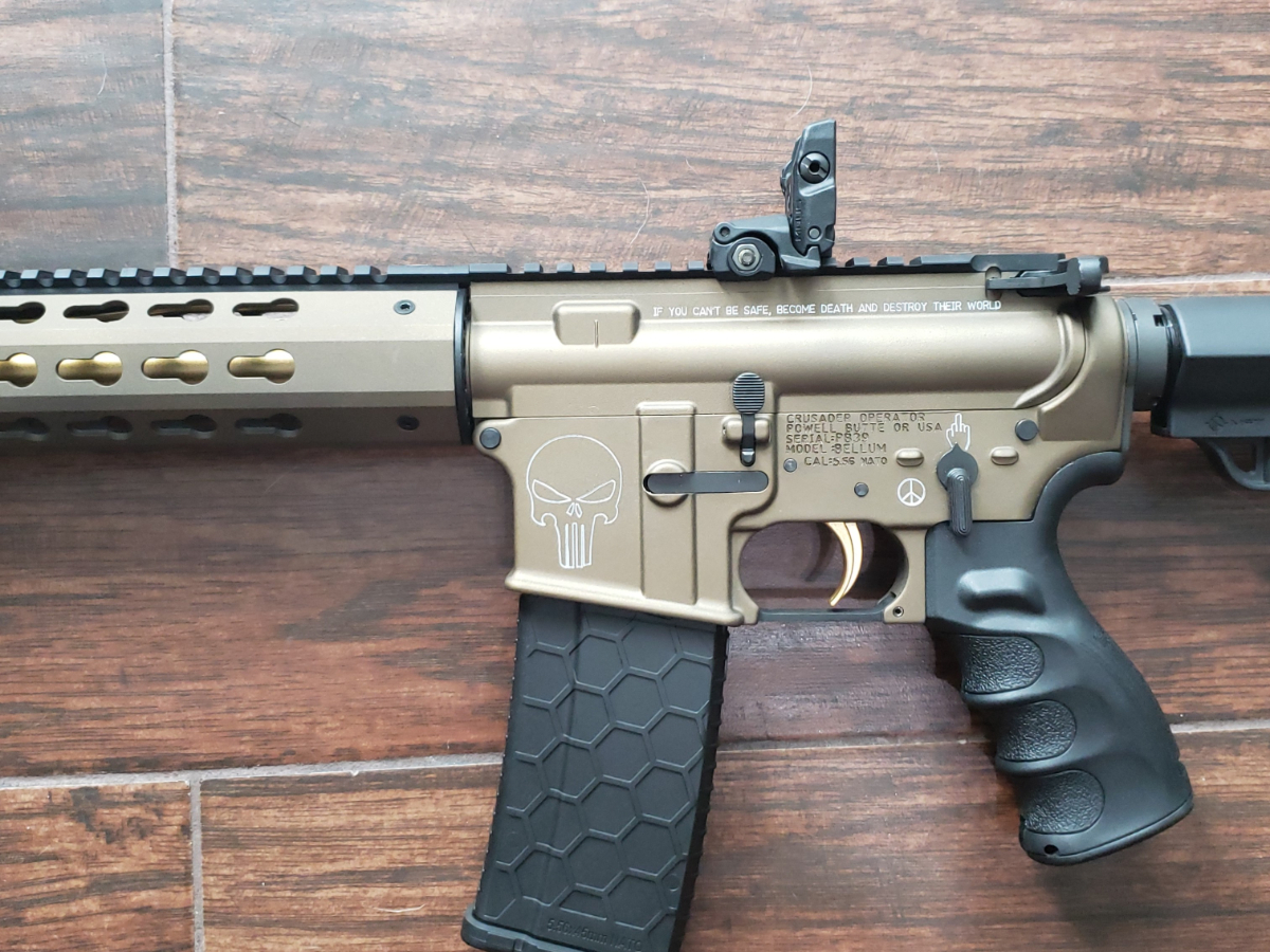 Crusader Operator Ar-15 5.56mm Nato For Sale at GunAuction.com - 16357827