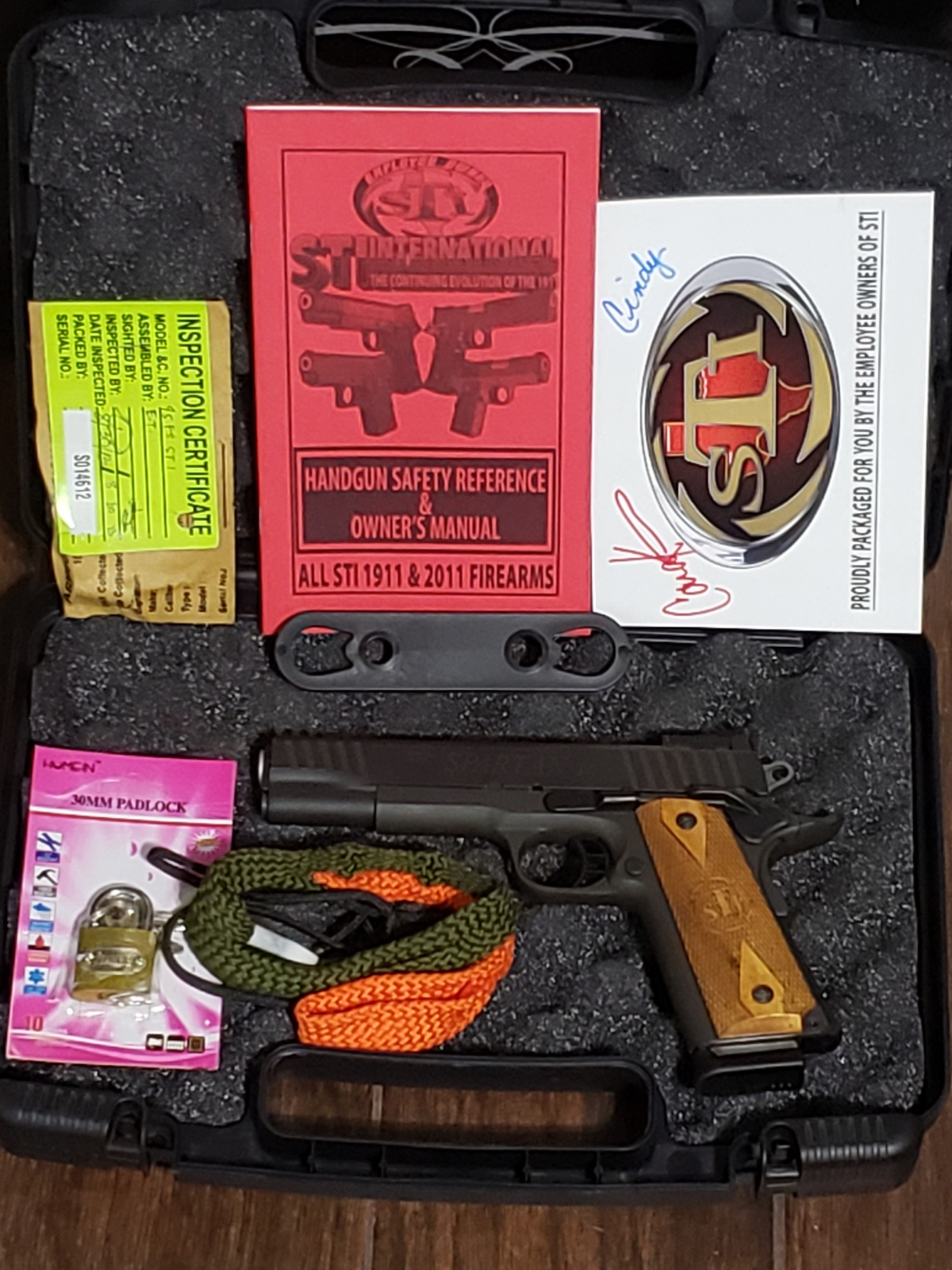 Sti Spartan V - .45acp .45 Acp For Sale at GunAuction.com - 16845698