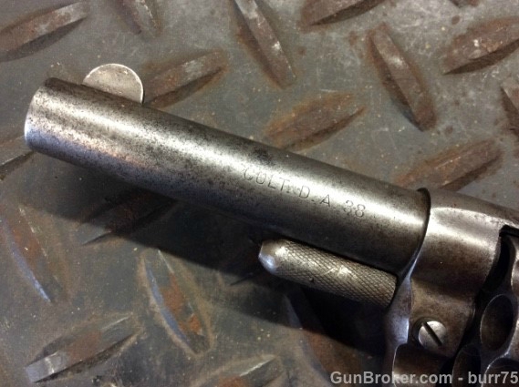 Colt 1877 Lightning Nickel .38 Da .38 Caliber For Sale at GunAuction ...