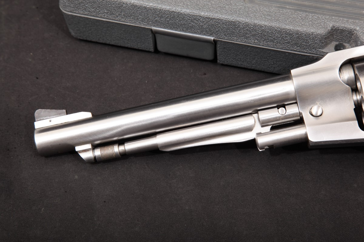 Ruger Old Army, Stainless 7 1/2" 6-Shot Single Action Percussion Cap ...