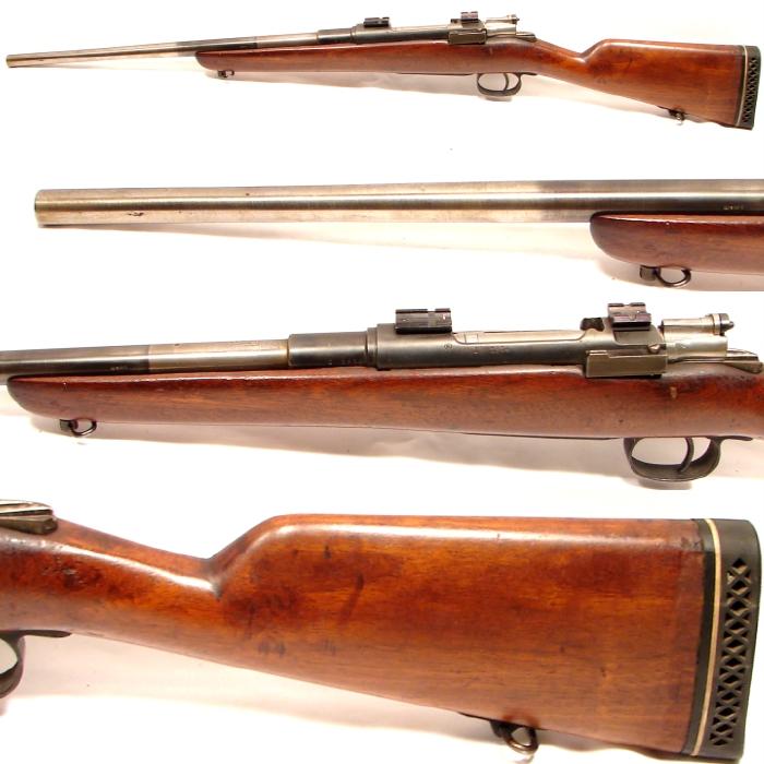 Spanish Model 93 Mauser.... Sporterized...7x57..Needs A Little Work ...