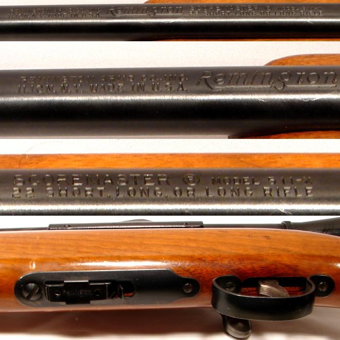 Rare Remington Scoremaster Model 511x Bolt Action Clip Feed..W/Weaver ...