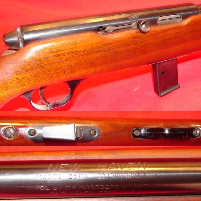 New Haven Model 250k....... 22 Semi Auto.....22 Lr.......Same As ...