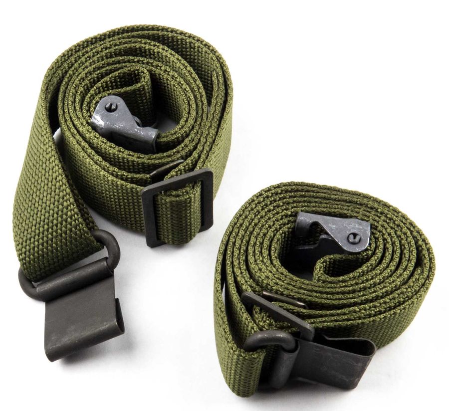 (2) Pack - M1 Garand Nylon Rifle Sling - OD Green