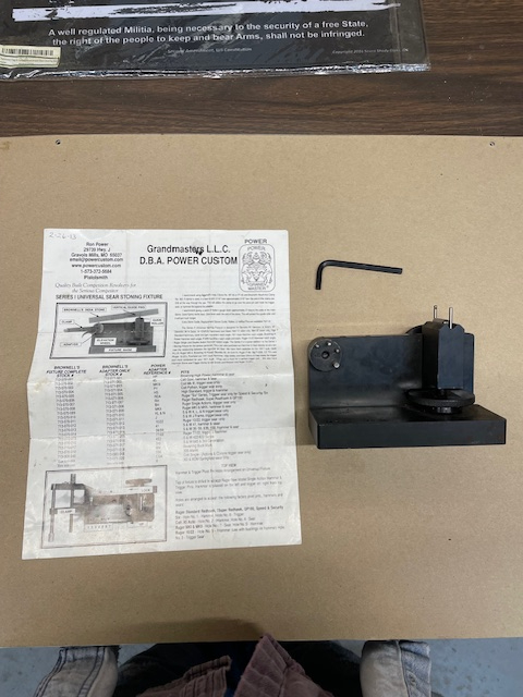 Power Custom Trigger Stoning Fixture For Sale at GunAuction.com - 17328643