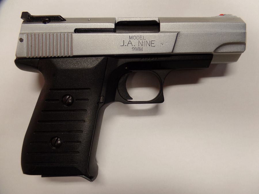 Jimenez Arms 799113b Ja-Nine 9mm Satin Chrome Upper / Satin Bla 9mm ...