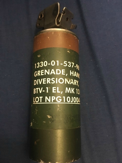 Flash Bang, Special Ops Grenade, Spent, Believe Seal Team Training ...