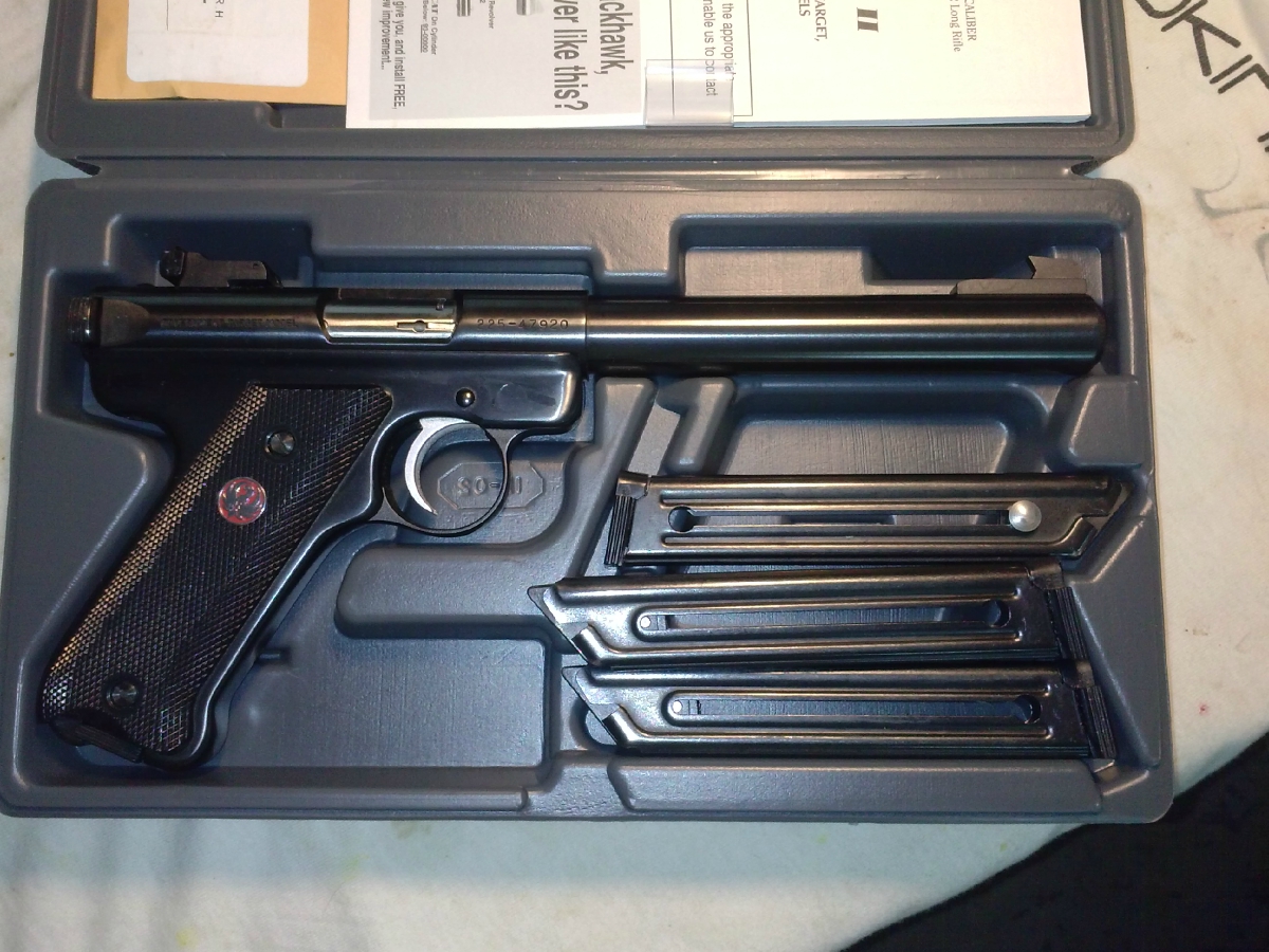 Ruger Mark Ii Government Target Model .22 Lr For Sale at GunAuction.com ...